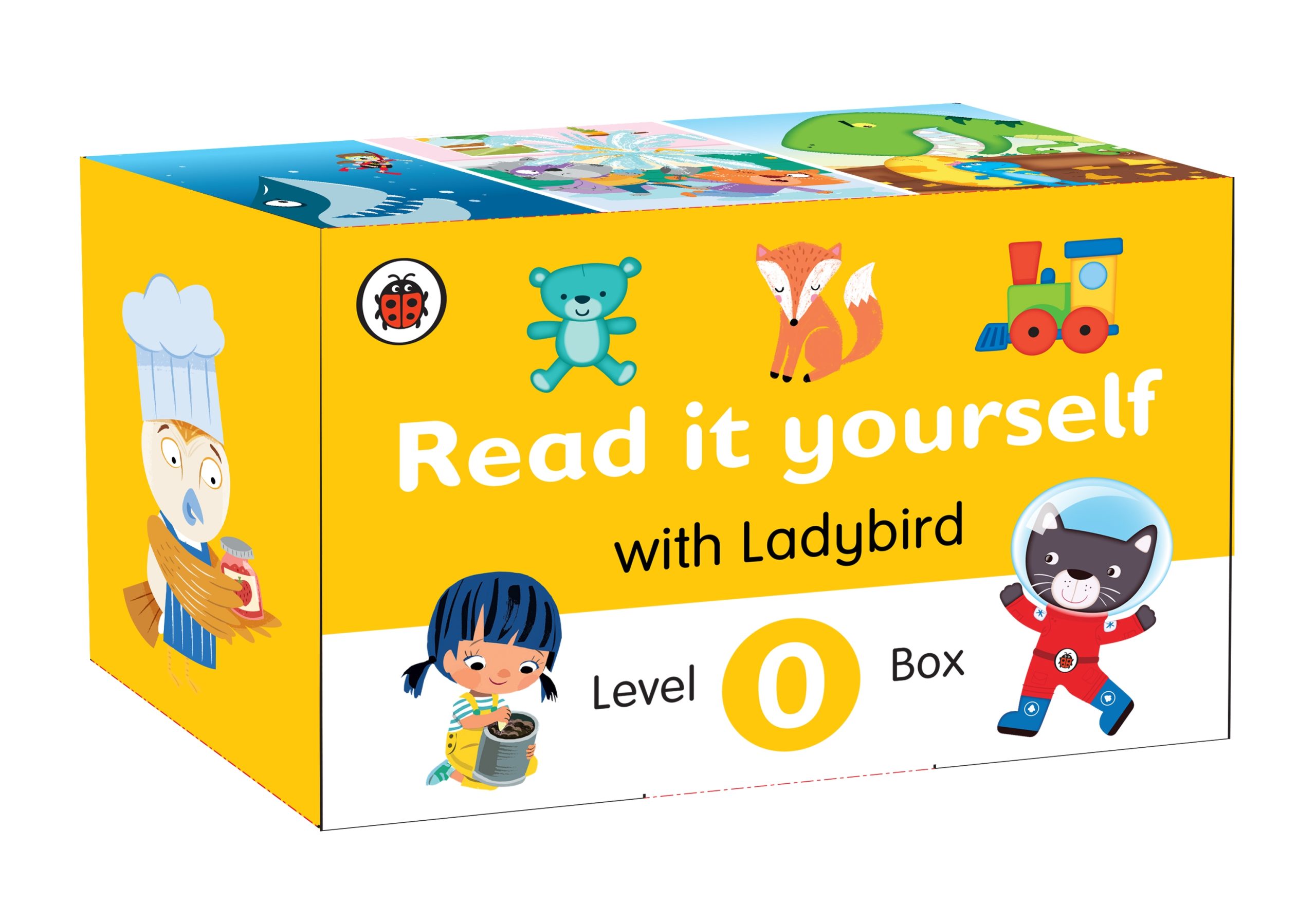 Ladybird Read It Yourself Tuck Box Level 0: 10 Books Box Set (Space ...